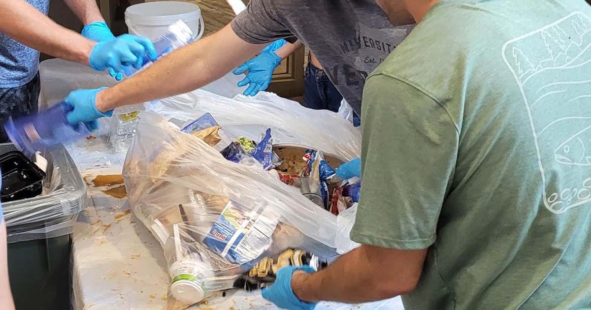 What's Buzzing Students Quantify Recyclables and Food That Ends Up in ...