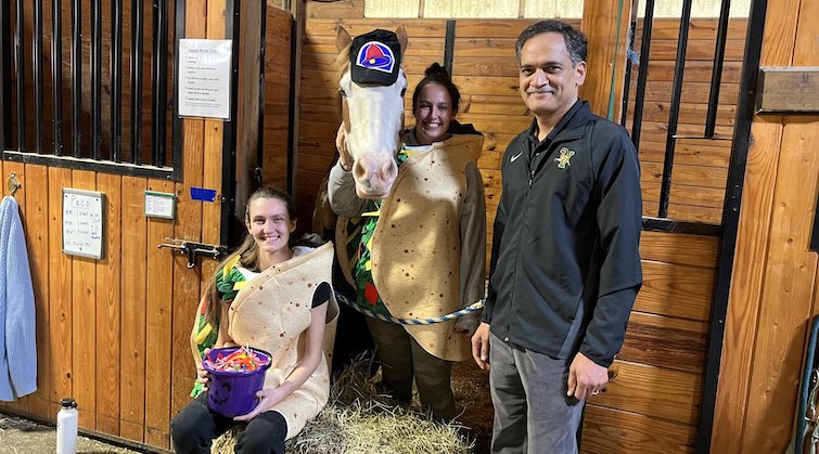 What's Buzzing Halloween at the UVM Horse Barn